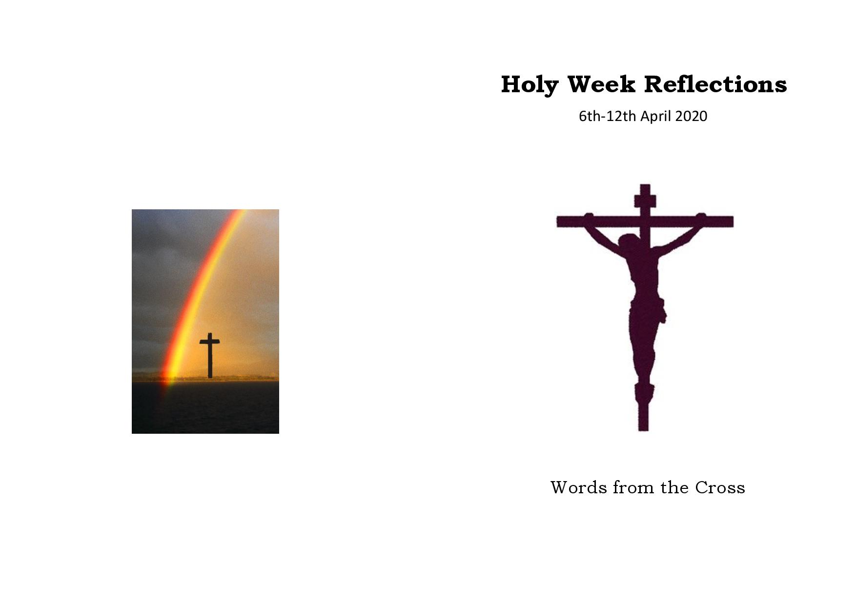 Holy Week Reflections courtesy of Eilidh Gunson - Christ Church